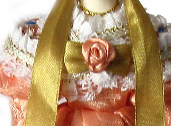 Porcelain Doll Woman In Summer Costume Russian Dolls